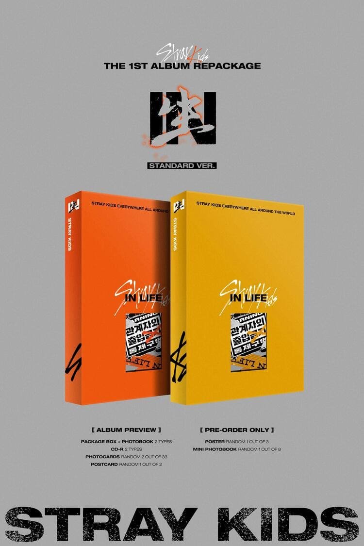 STRAY KIDS – 1ST ALBUM REPACKAGE IN生 (IN LIFE) (STANDARD VER.) – My ...